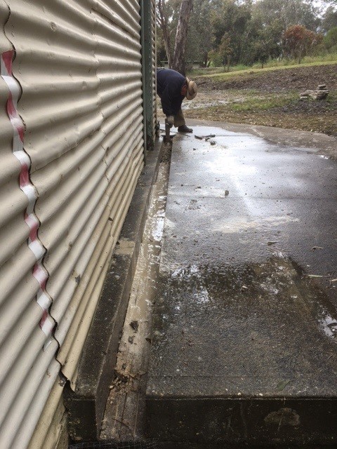 Intercepting the elements at Leneva Enviro Hub – Parklands Albury Wodonga